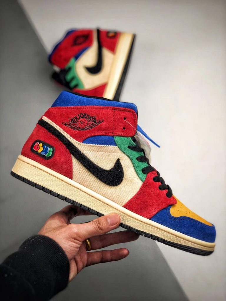 The Air Jordan 1 Blue The Great x Air Jordan 1 Mid ‘Fearless’ Top ...