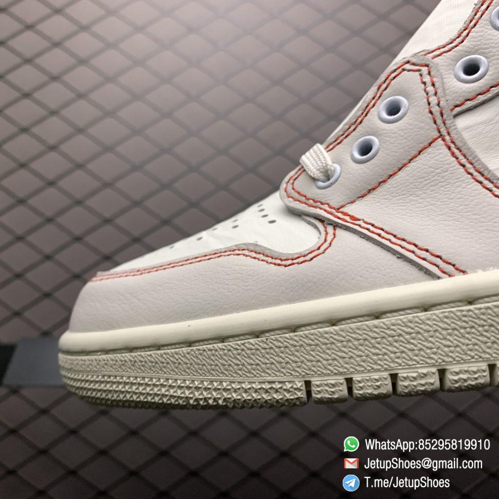 Best Fake Air Jordan 1 Retro High OG ‘Phantom’ Gym Red Stitching in ...