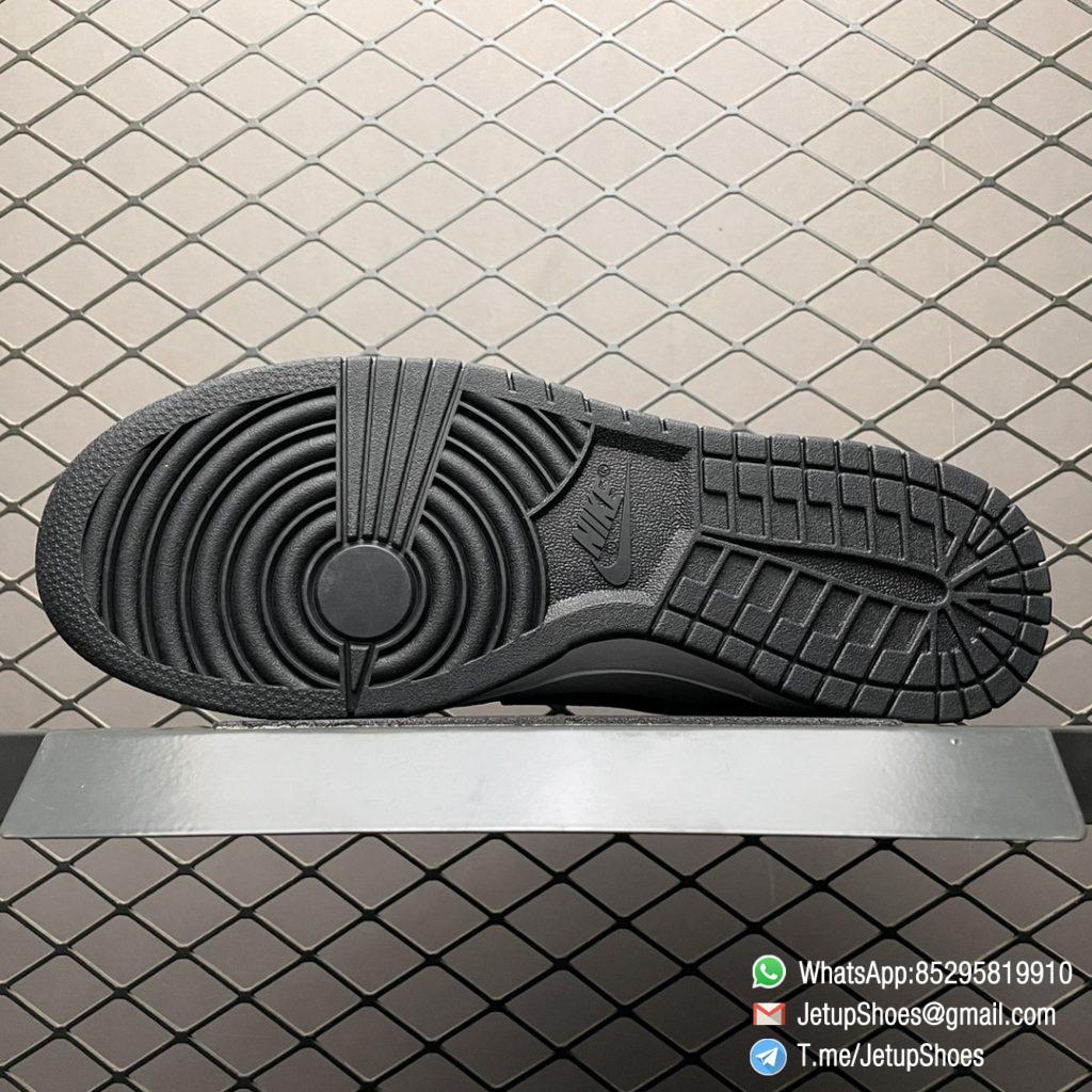 Best Replica Shoes Nike Dunk Low ‘Black White’ White Leather Base Upper ...