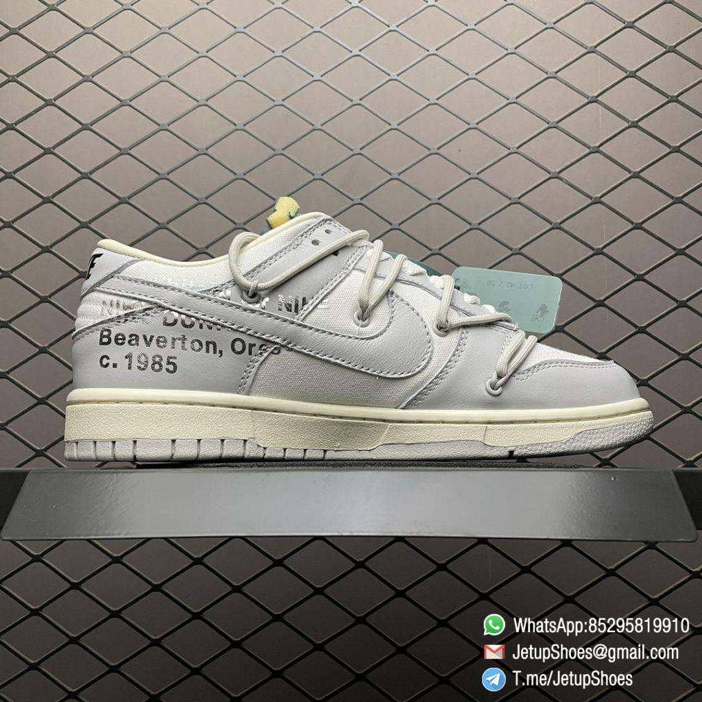 RepSneakers Off-White x Dunk Low ‘Lot 42 of 50’ Sneaker Super 1:1 ...